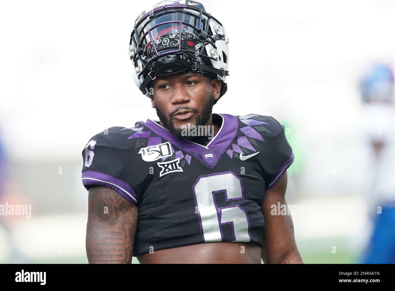 TCU Horned Frogs running back Darius Anderson (6) before the game ...