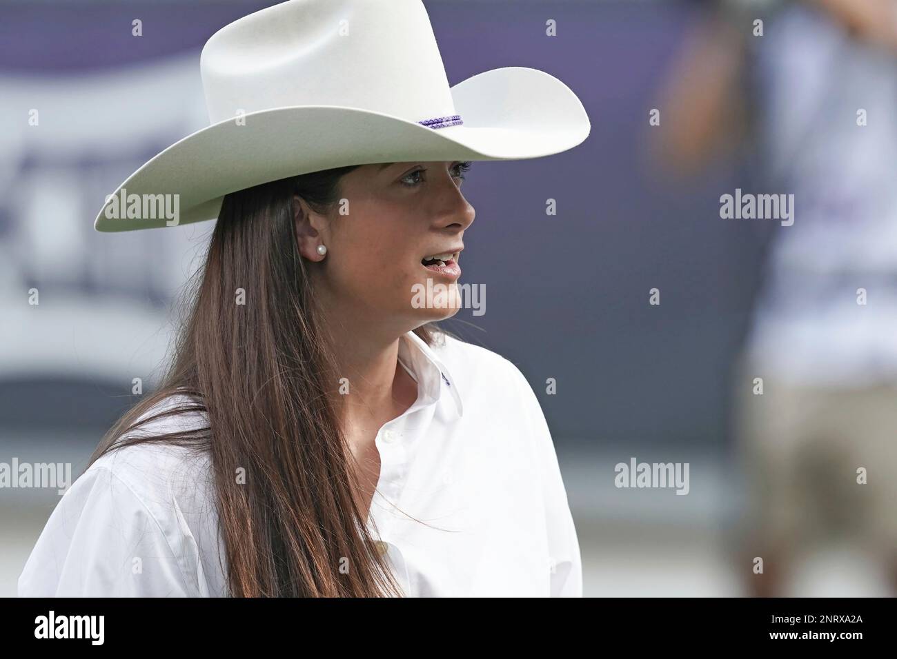 TCU Rangers cheerleaders during the NCAA football game against the ...