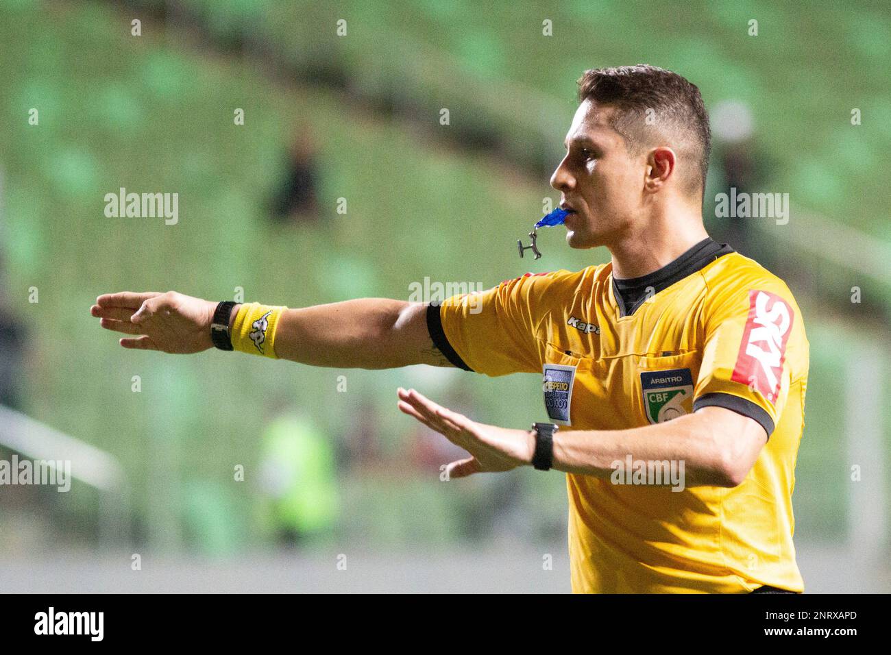 Brasileiro A 2019 Atletico MG vs Ceara - Referee Paulo Roberto Alves ...