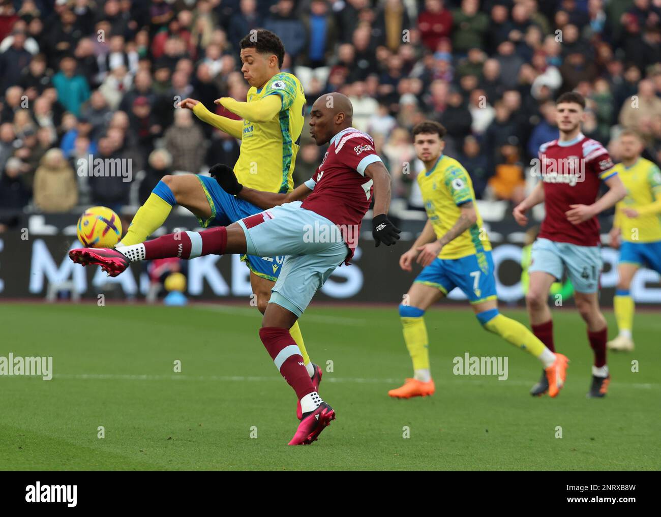 West Ham United's Angelo Ogbonna Obinze during English Premier League ...