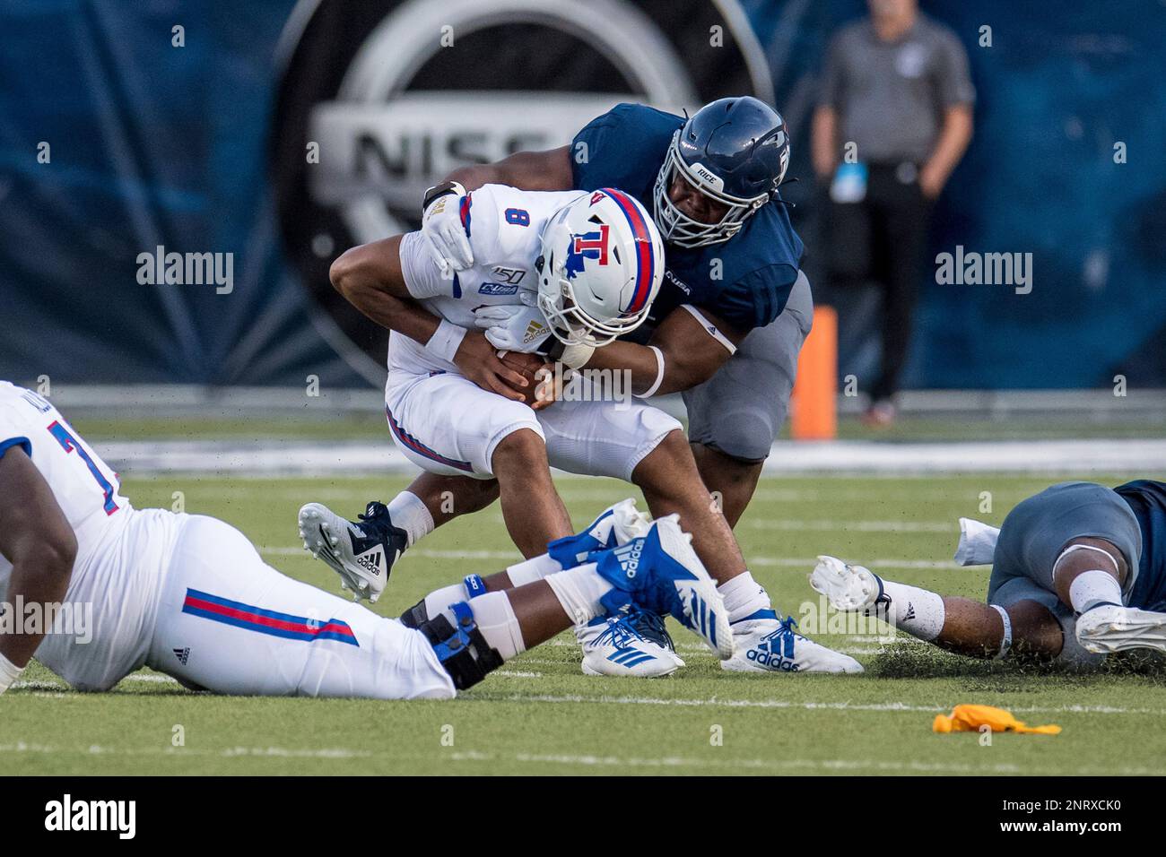 September 28, 2019: Rice Owls defensive tackle De'Braylon Carroll (96 ...