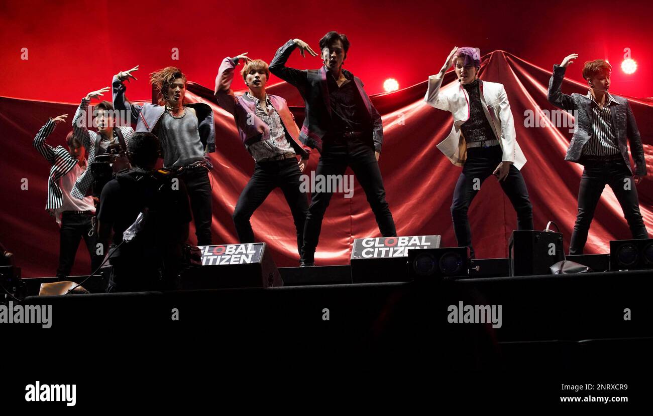 Photo by: John Nacion/STAR MAX/IPx 2019 9/28/19 NCT 127 (Seo Young Ho, Lee Dong Hyuck, Mark Lee ...