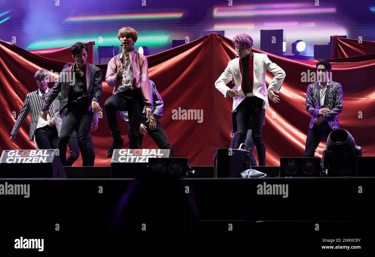 Photo by: John Nacion/STAR MAX/IPx 2019 9/28/19 NCT 127 (Seo Young Ho, Lee Dong Hyuck, Mark Lee ...