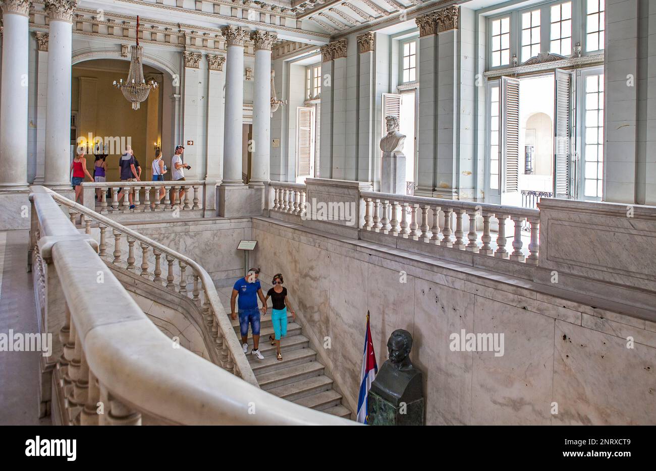 View Of The Former Cuban Presidential Palace Interiors, now is the ...