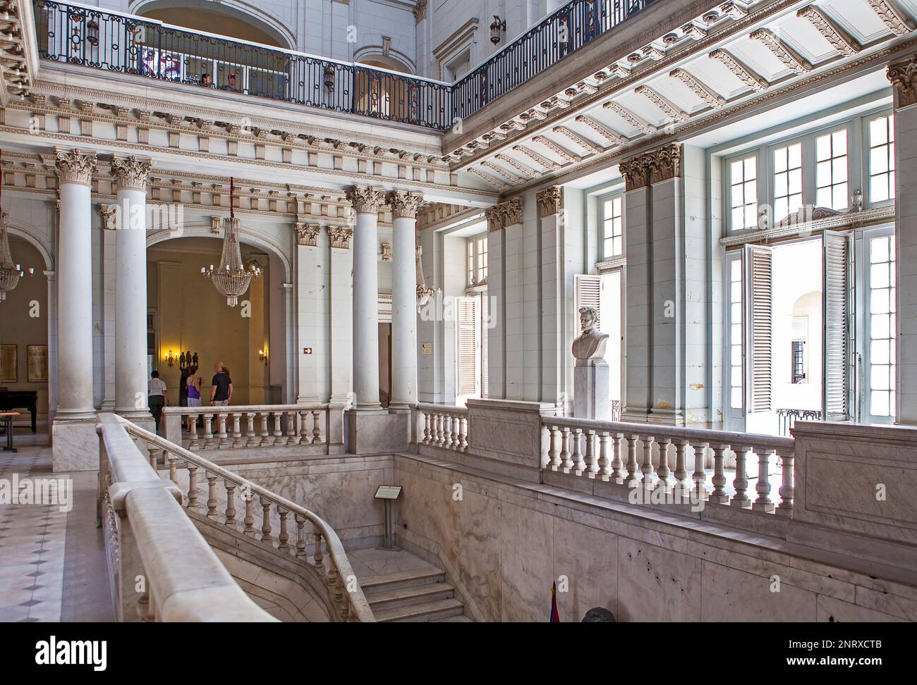 View Of The Former Cuban Presidential Palace Interiors, now is the ...