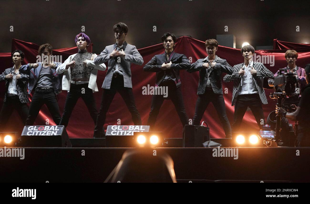 Photo by: John Nacion/STAR MAX/IPx 2019 9/28/19 NCT 127 (Seo Young Ho, Lee Dong Hyuck, Mark Lee ...