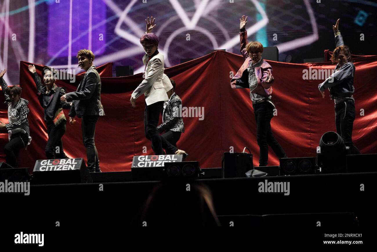 Photo by: John Nacion/STAR MAX/IPx 2019 9/28/19 NCT 127 (Seo Young Ho, Lee Dong Hyuck, Mark Lee ...
