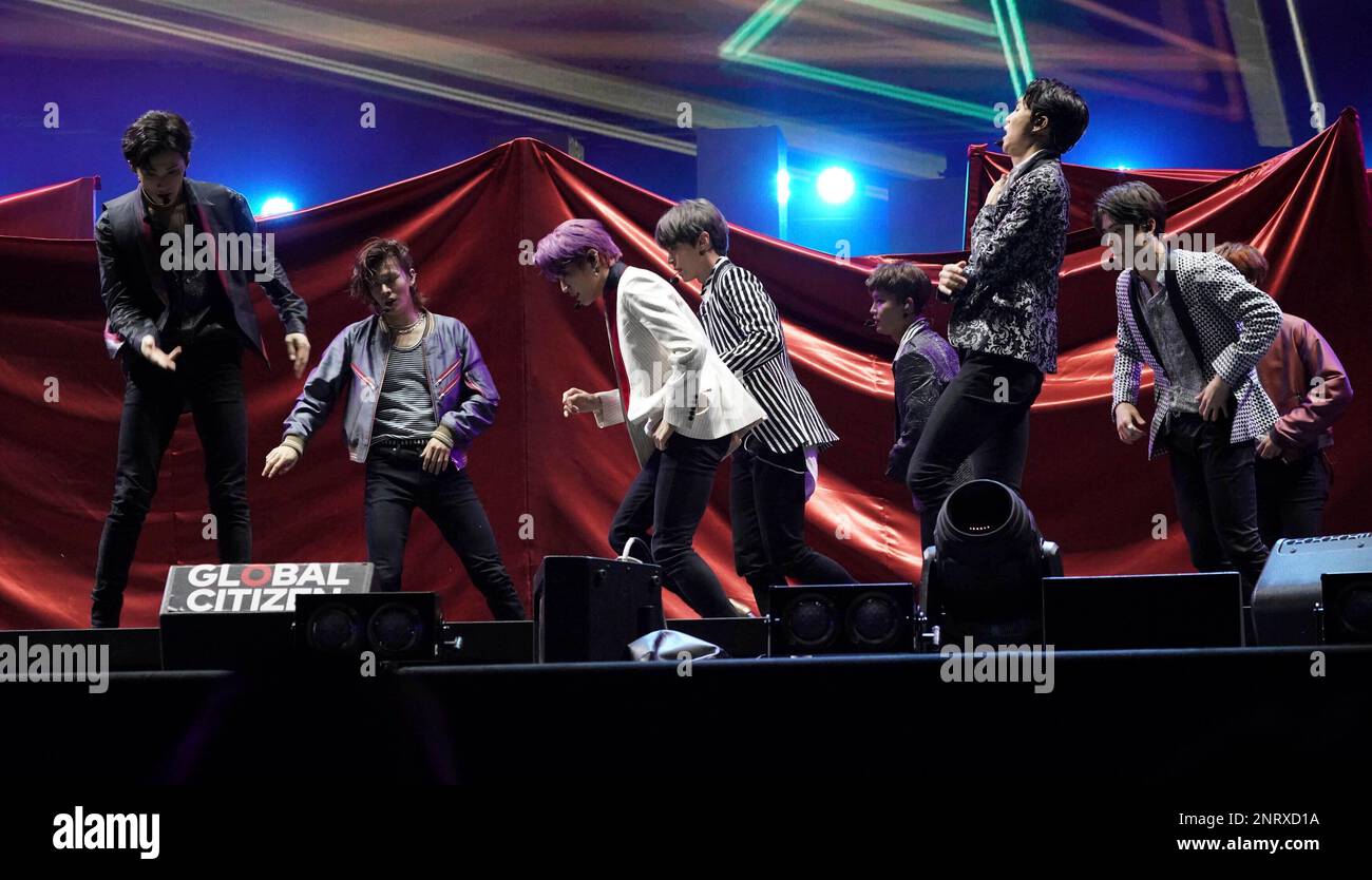 Photo by: John Nacion/STAR MAX/IPx 2019 9/28/19 NCT 127 (Seo Young Ho, Lee Dong Hyuck, Mark Lee ...