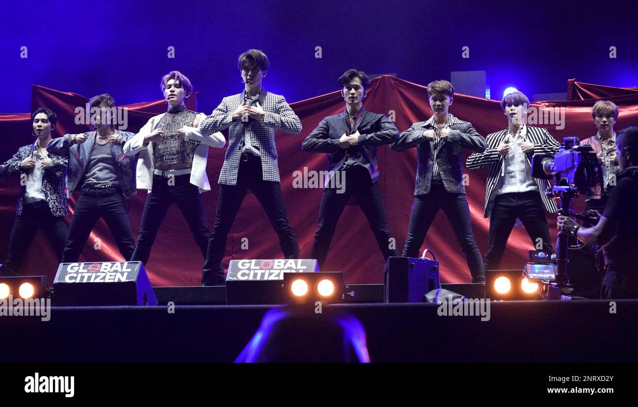 Photo by: John Nacion/STAR MAX/IPx 2019 9/28/19 NCT 127 (Seo Young Ho, Lee Dong Hyuck, Mark Lee ...