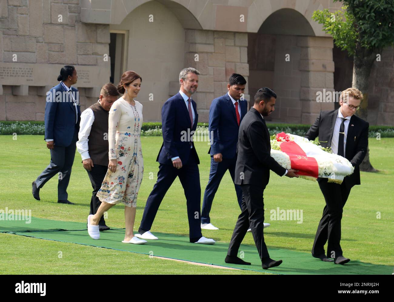 New Delhi, India. 27th Feb, 2023. Denmark's Crown Prince Frederik Andre ...