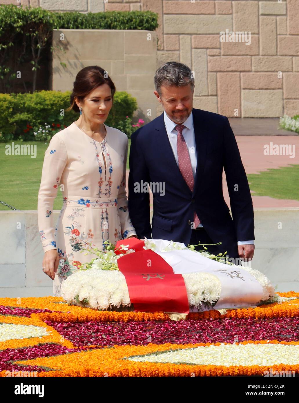 New Delhi, India. 27th Feb, 2023. Denmark's Crown Prince Frederik Andre ...