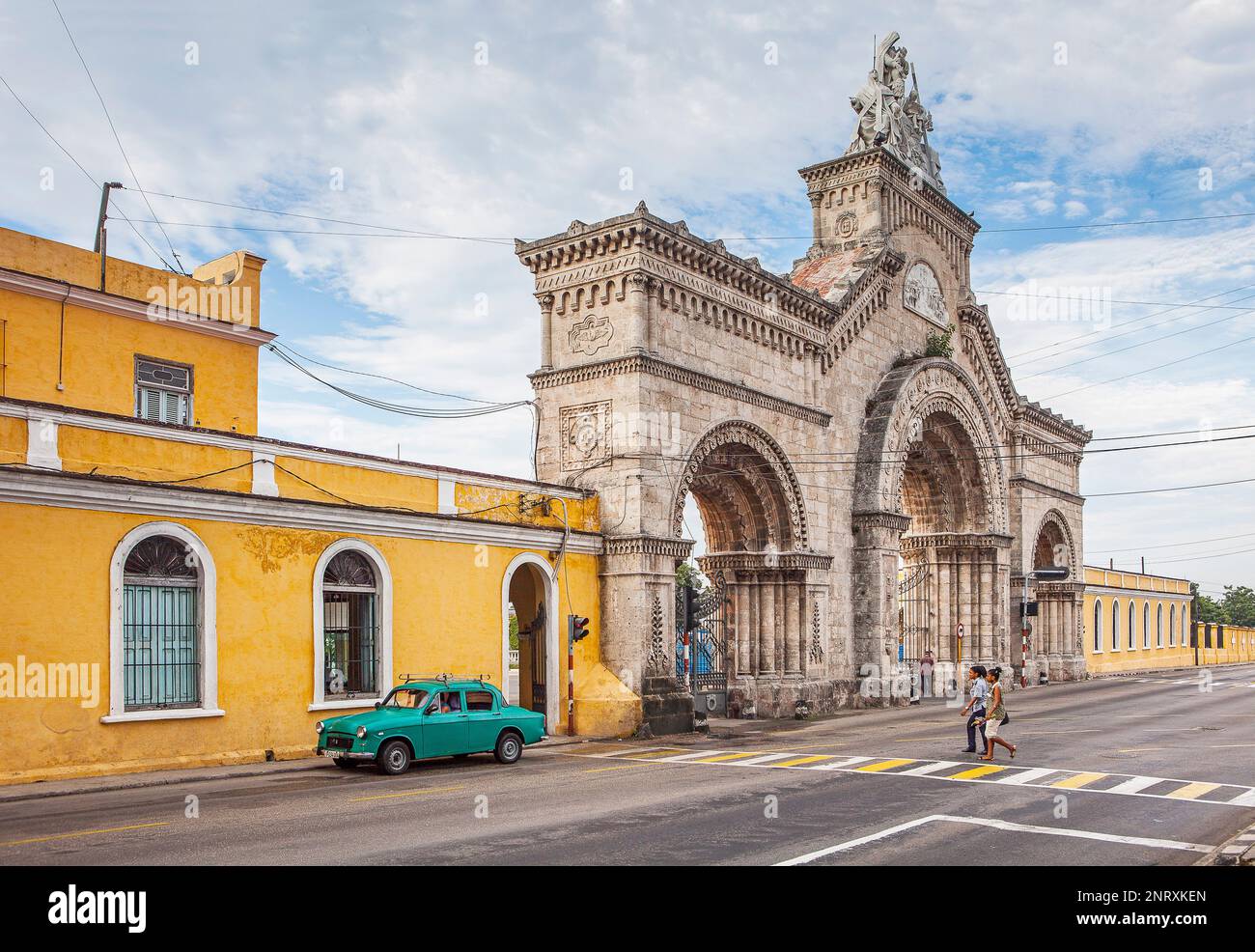 main gate, Cementerio Cristobal Colon, Colon Cemetery, La Habana, Cuba ...