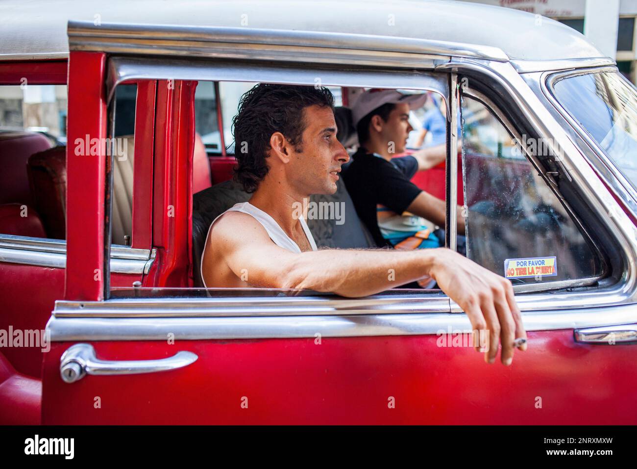 Peaceful street scene in havana cuba hi-res stock photography and ...