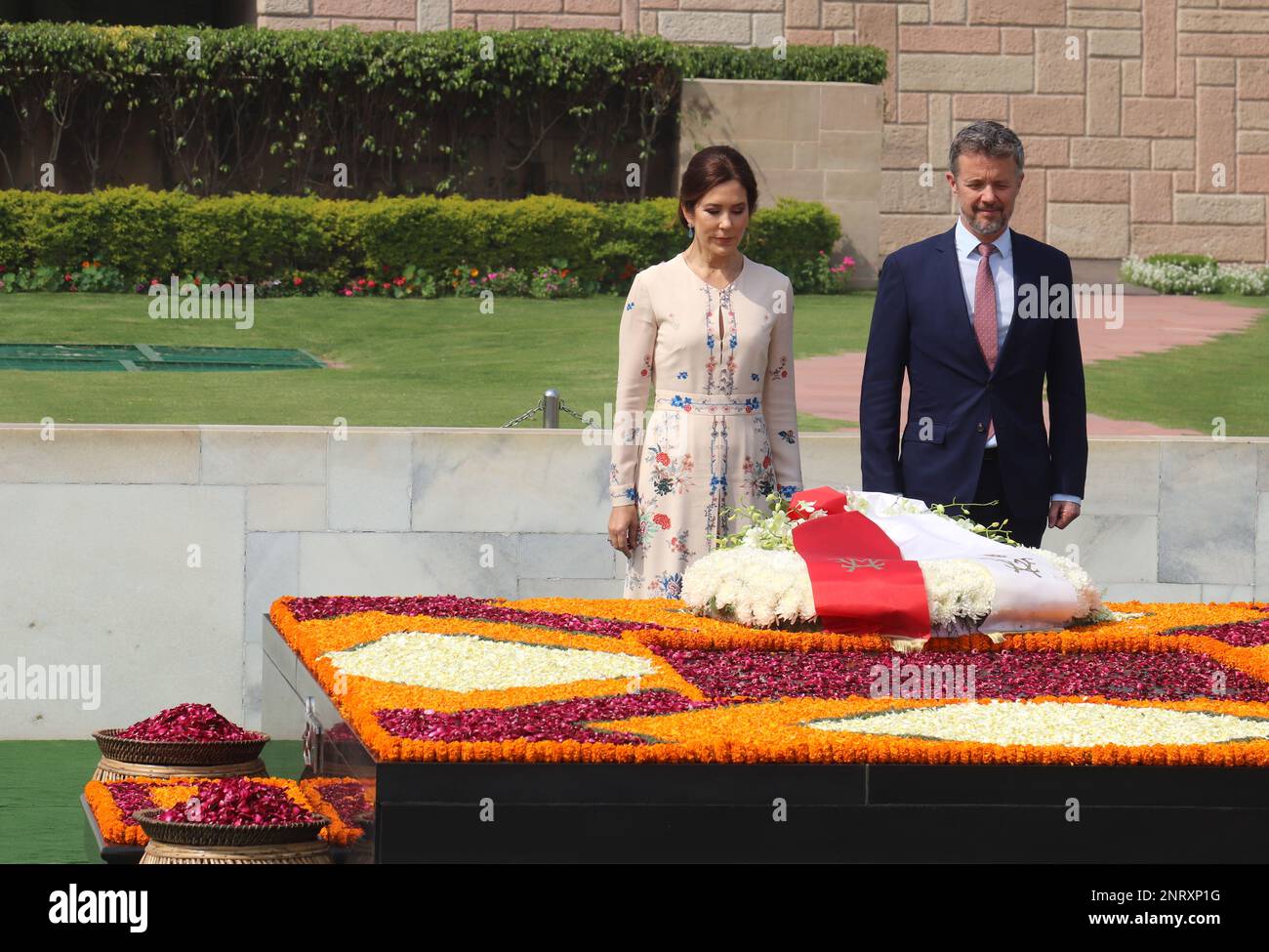 New Delhi, India. 27th Feb, 2023. Denmark's Crown Prince Frederik Andre ...