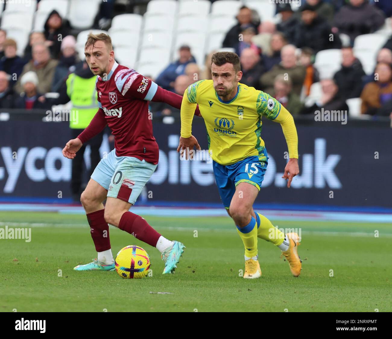Harry Toffolo of Nottingham Forest during English Premier League soccer ...