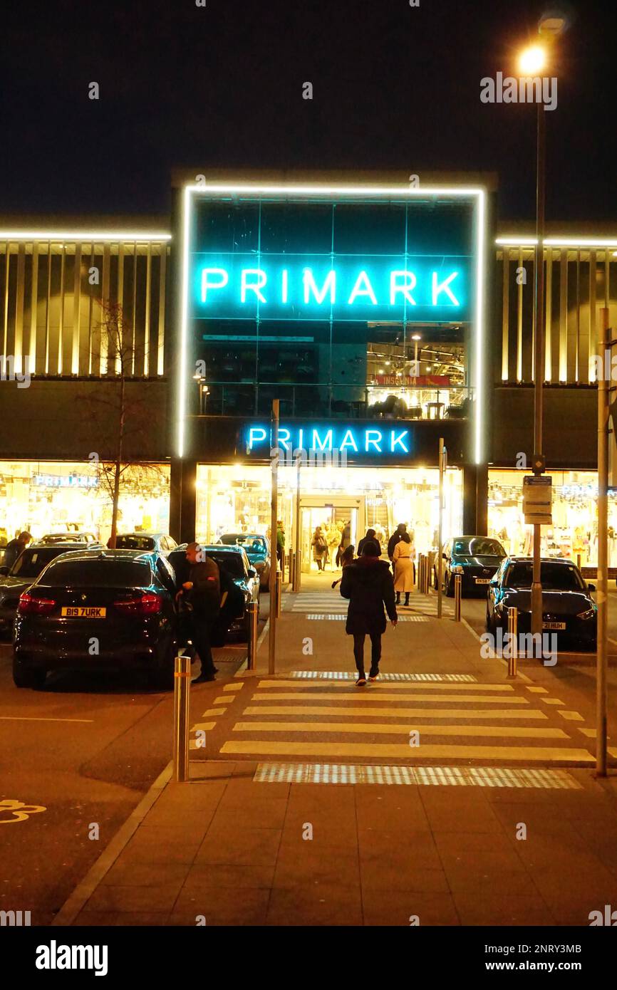 Primark Retail store in Greenwich Shopping Park, London, United Kingdom ...