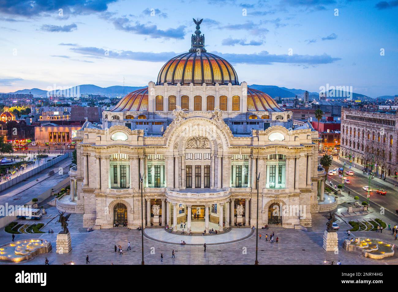 Palacio de Bellas Artes, Mexico City, Mexico Stock Photo - Alamy