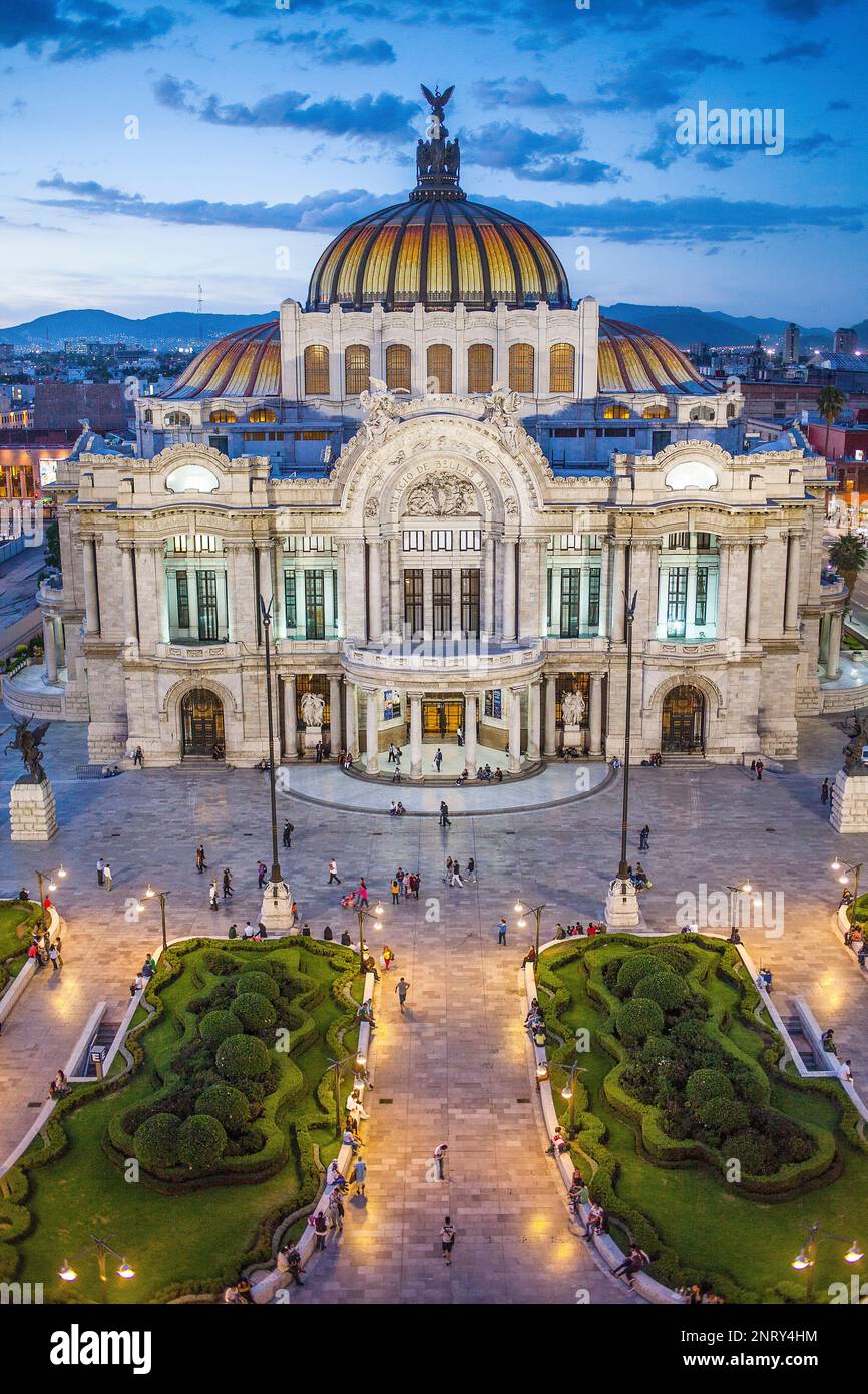 Palacio de Bellas Artes, Mexico City, Mexico Stock Photo - Alamy