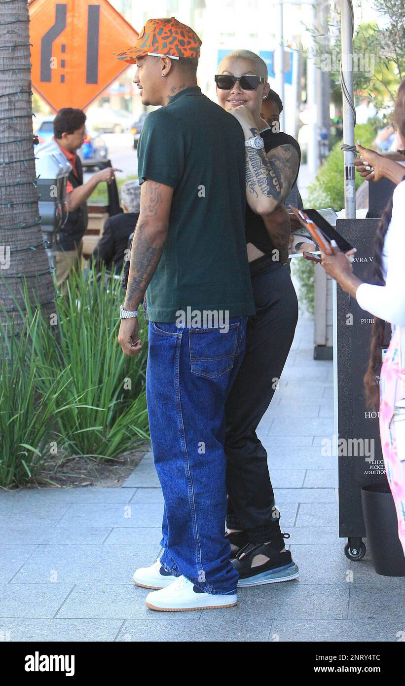 Photo by: STRF/STAR MAX/IPx 2019 9/24/19 Amber Rose and Alexander ...