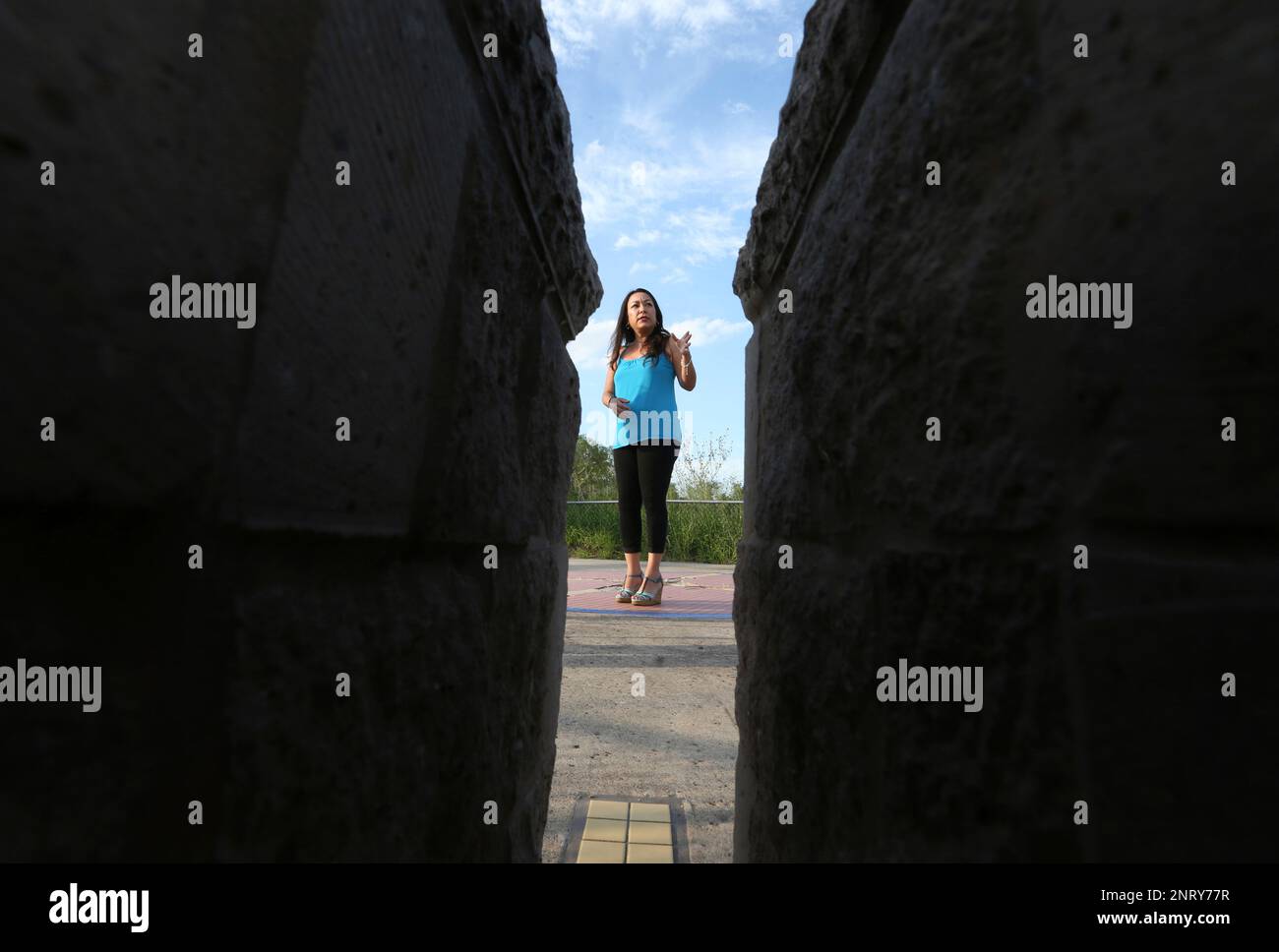 In this Sept. 16, 2019, photo school bus accident survivor Virginia ...