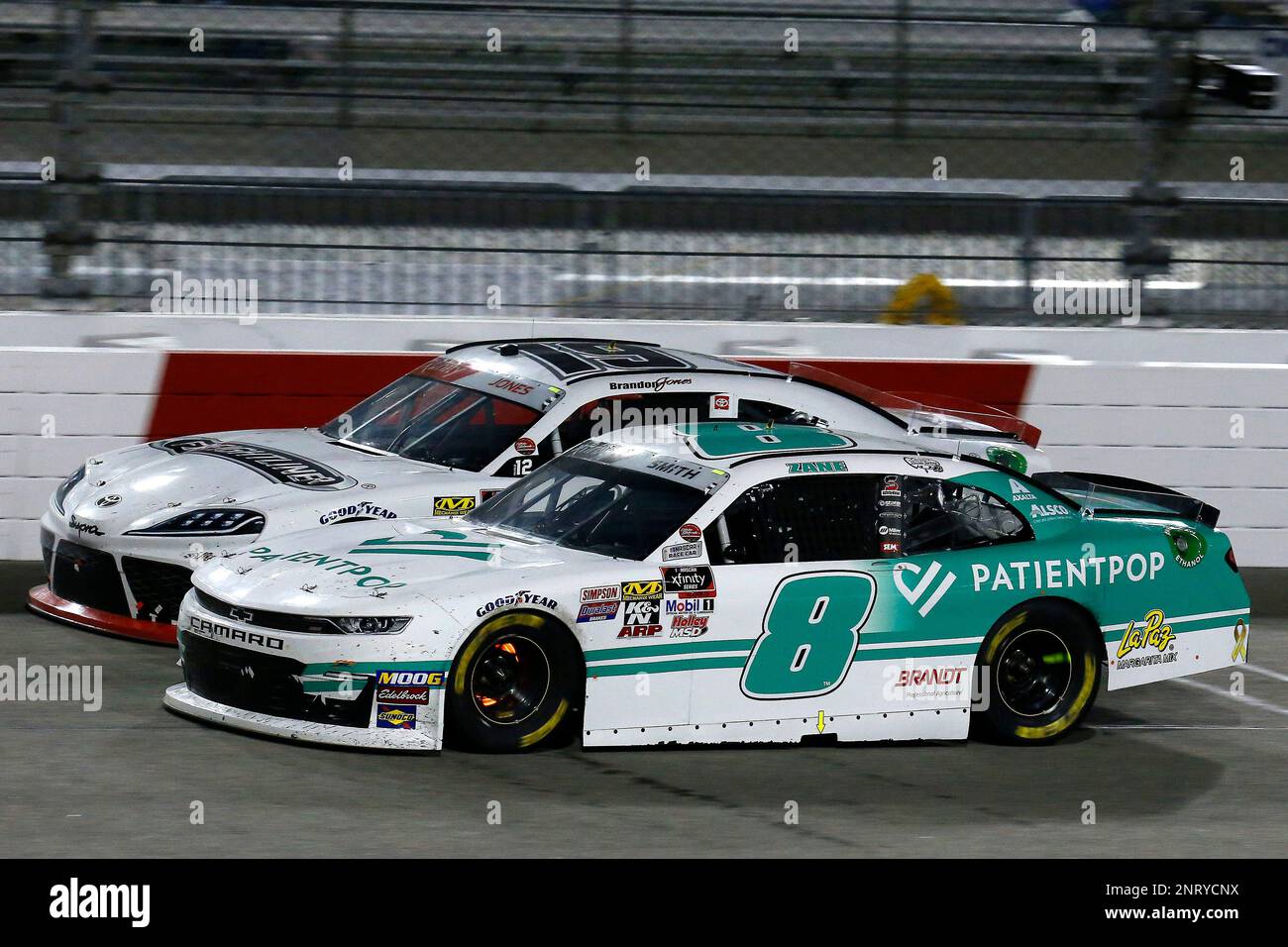 #8: Zane Smith, JR Motorsports, Chevrolet Camaro PatientPop and #19 ...