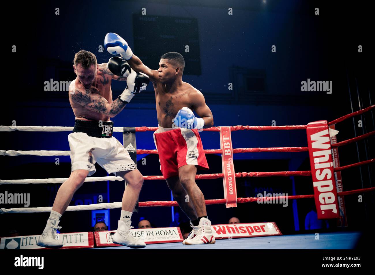 Rome, Italy, 24th February, 2023, BBT, Jacopo Fazzino vs Rati Migriauli ...