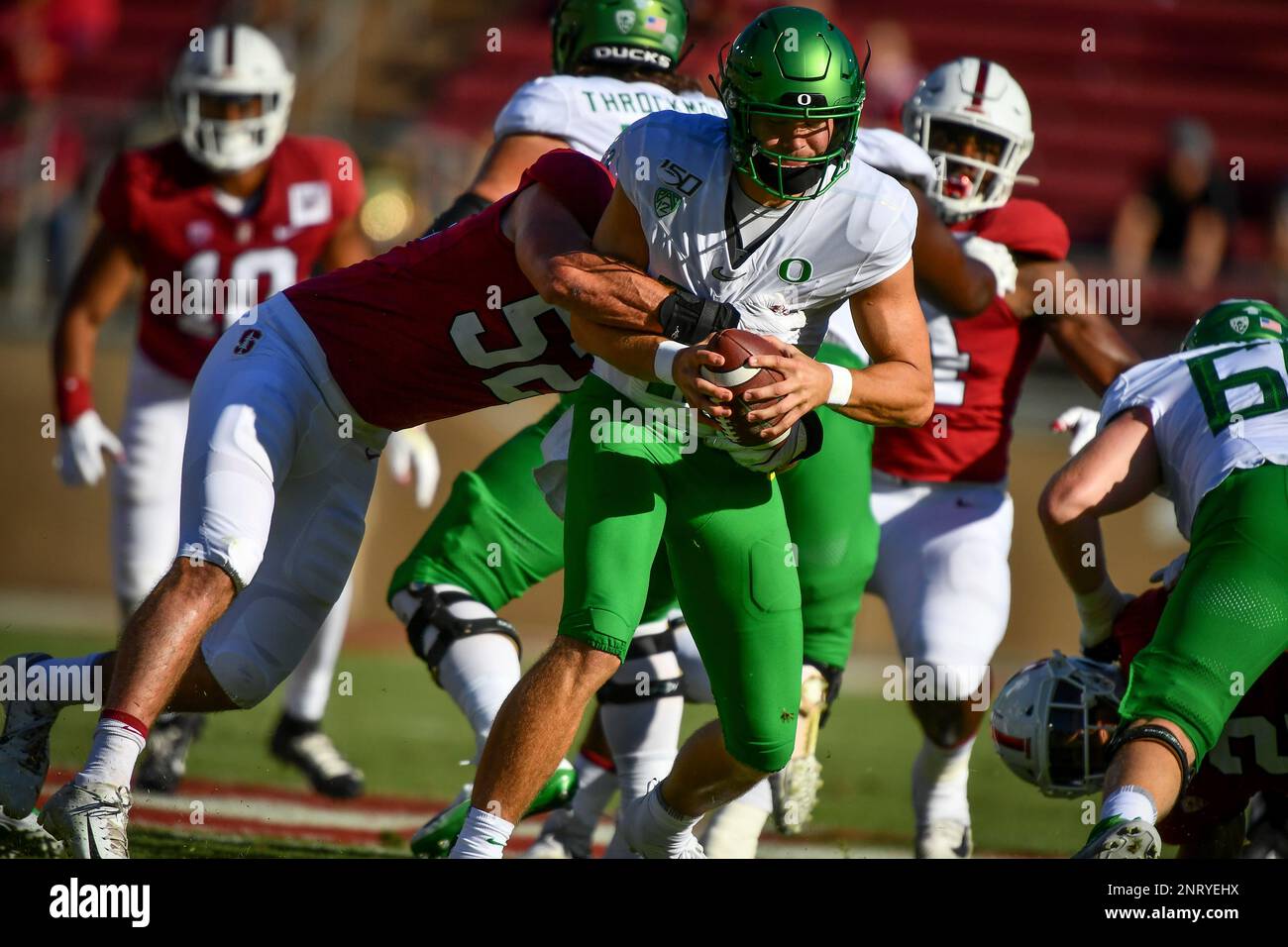 September 21, 2019: Oregon Ducks quarterback Justin Herbert (10) is ...