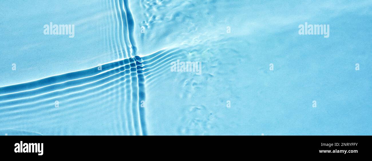 Natural water texture, transparent blue aqua background Stock Photo - Alamy