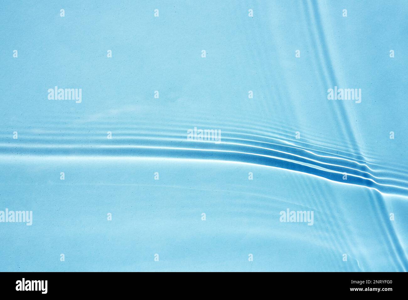 Aqua texture, sound waves on transparent blue water surface Stock Photo ...
