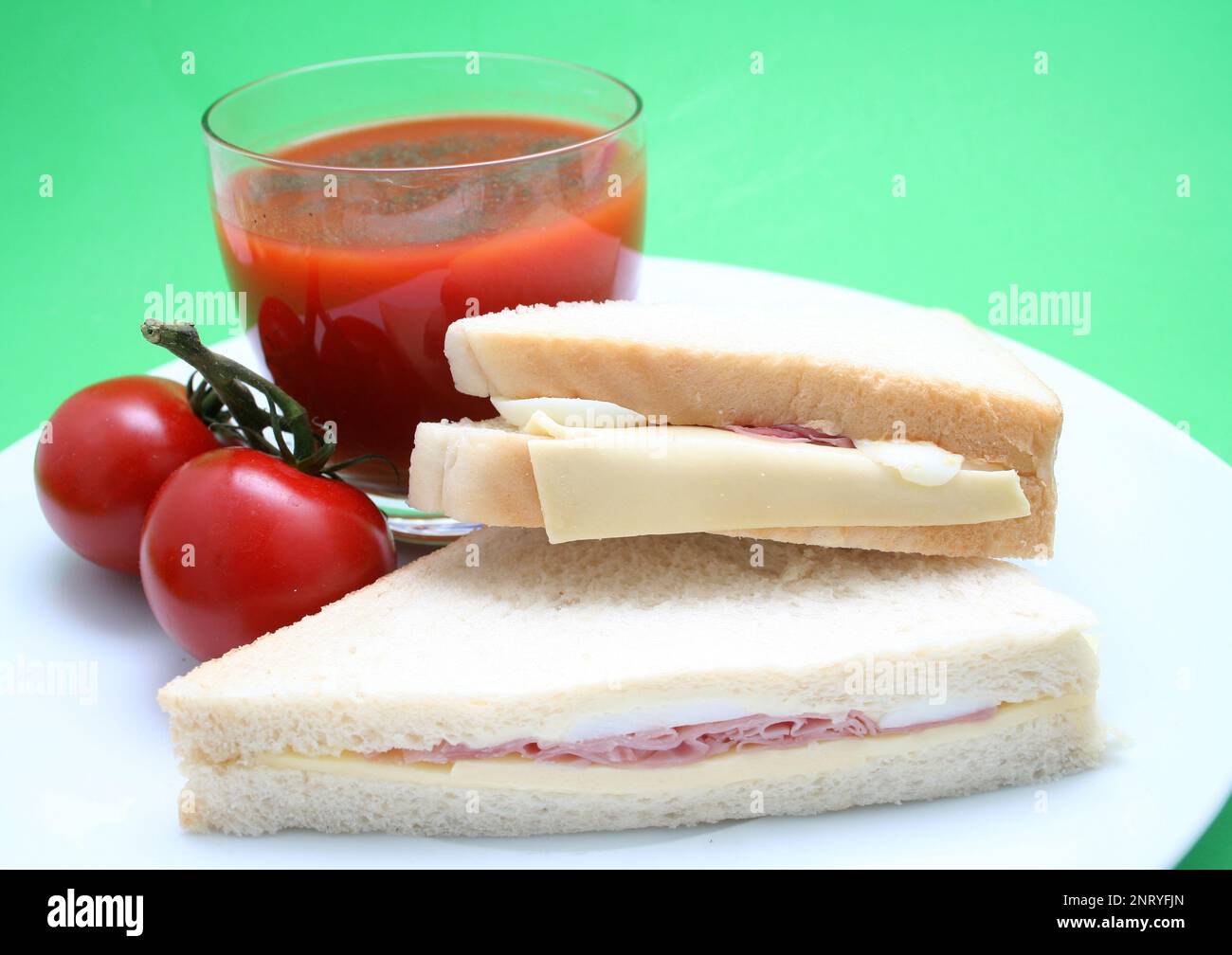 Sandwich schinken hi-res stock photography and images - Alamy