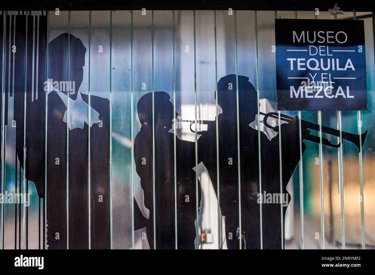 Tequila and Mezcal museum, Plaza Garibaldi, Mexico City, Mexico Stock ...