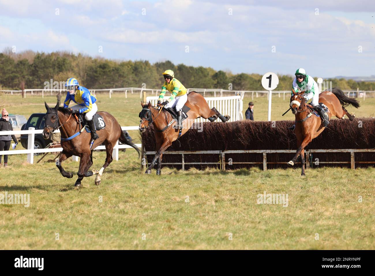 Larkhill Point to Point - 26.2.2023 Picture by Antony Thompson ...