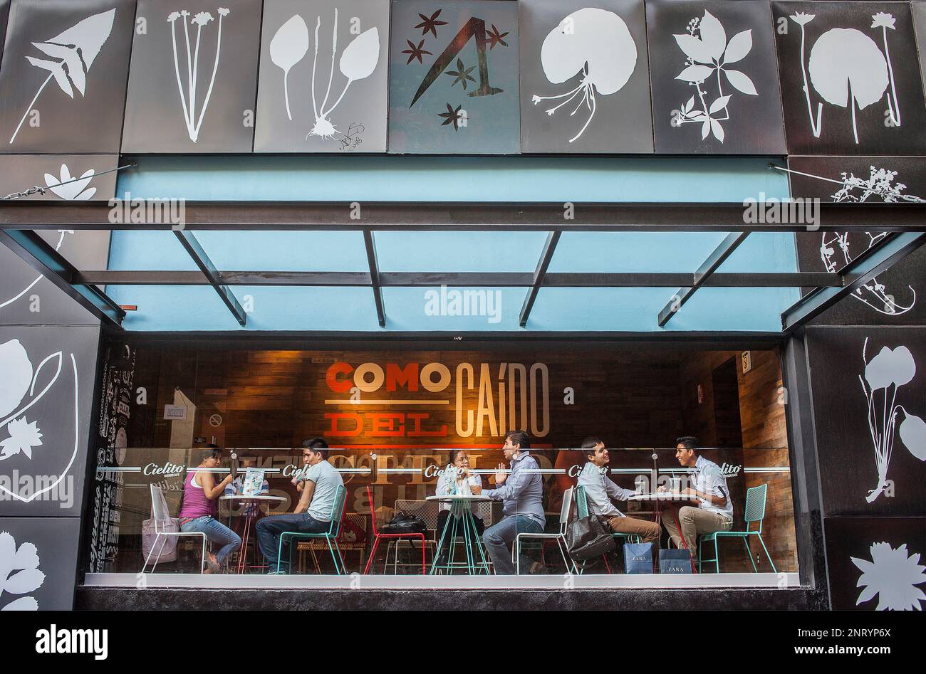 Cielito querido cafe, Génova street, Pink zone, Mexico City, Mexico ...