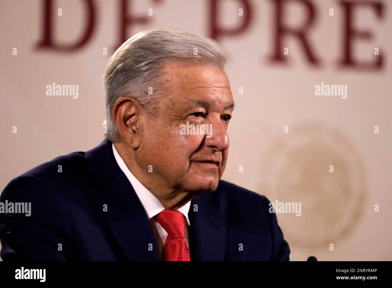 February 27, 2023, Mexico City, Mexico: Mexican President Andres Manuel ...