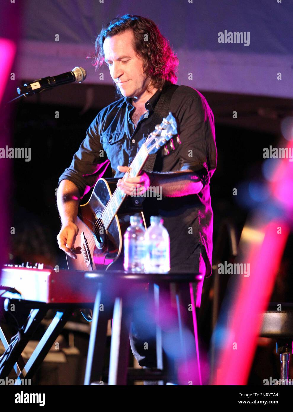 September 19, 2019 - Train member Jerry Becker performs during the ...