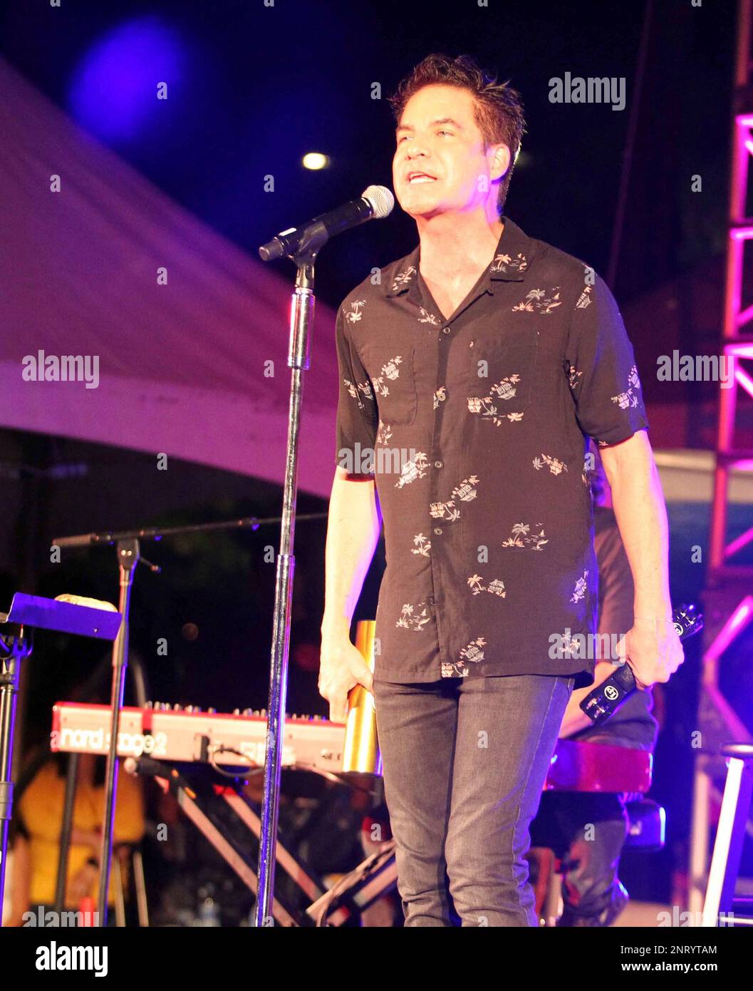 September 19, 2019 - Lead Singer Patrick Monahan of Train performs ...