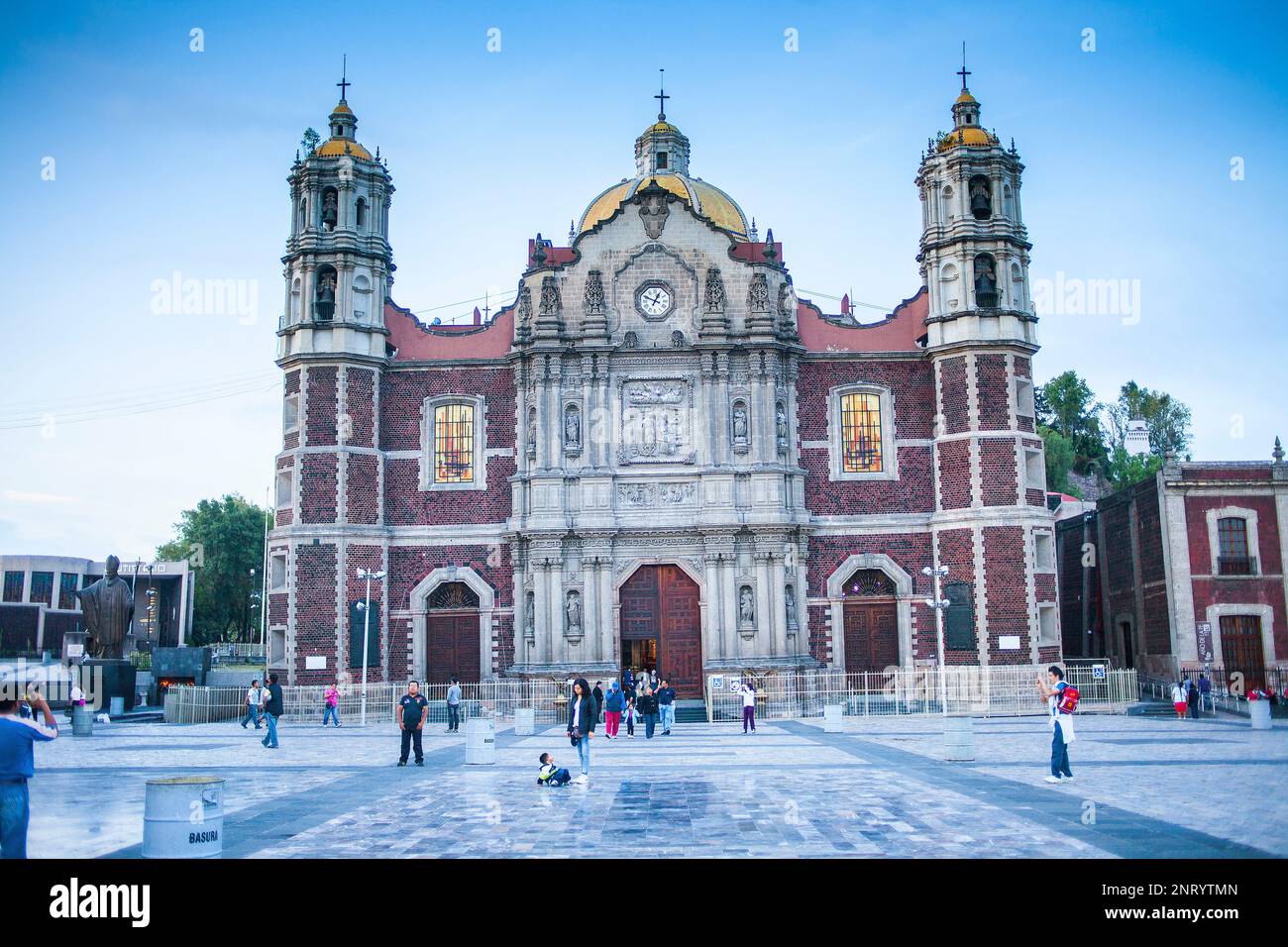 Old Basilica Our Lady of Guadalupe, Mexico City, Mexico Stock Photo - Alamy