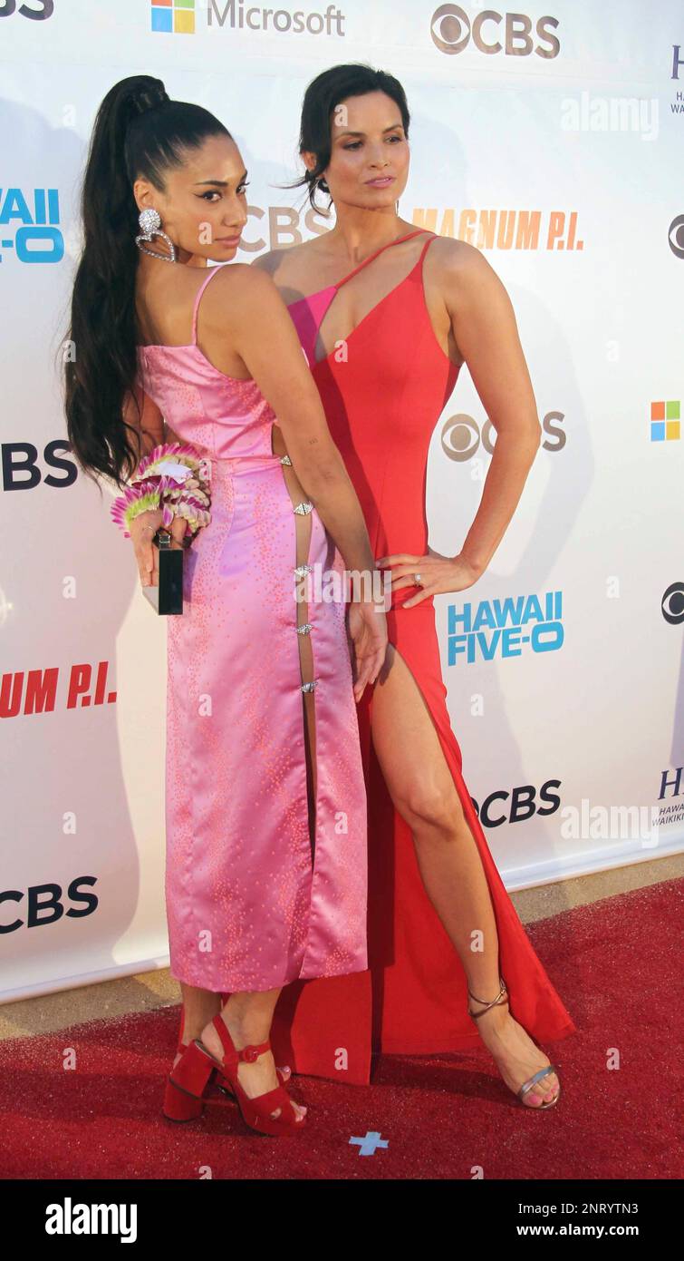 September 19, 2019 - Meaghan Rath and Katrina Law have fun on the red ...