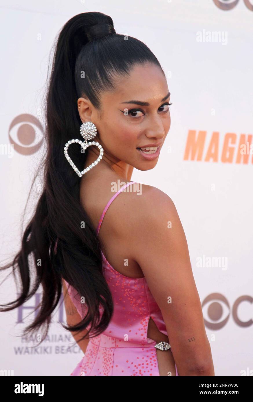 September 19, 2019 - Meaghan Rath (Tani Rey) poses during the Hawaii ...