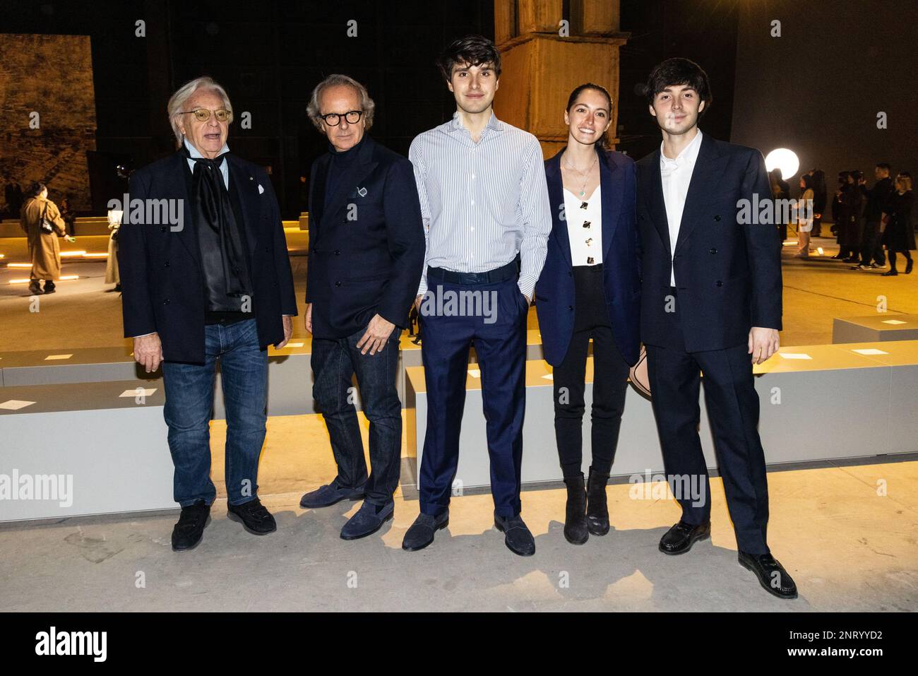 Diego and Andrea Della Valle, Leonardo Della Valle, Margherita and ...