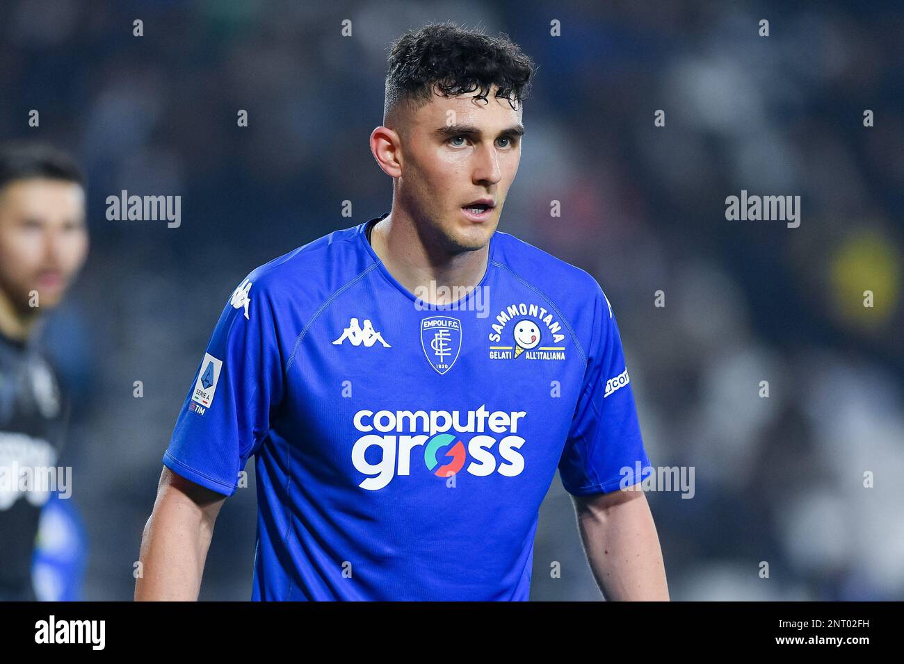 Empoli, Italy. 25th Feb, 2023. Roberto Piccoli of Empoli FC looks on ...