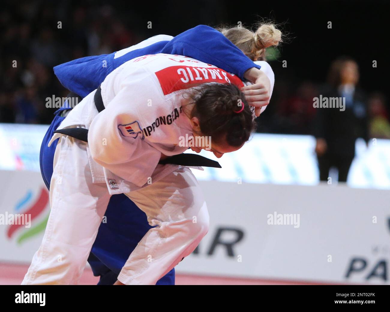MATIC BARBARA of KAZAKHSTAN and JAGER HILDE of NETHERLANDS during the ...