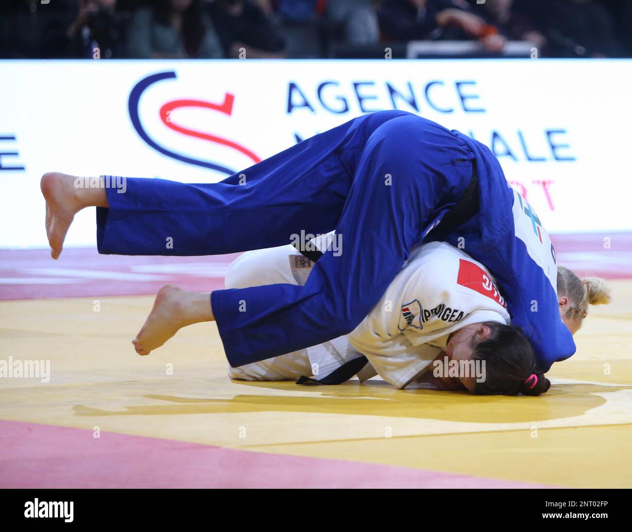 MATIC BARBARA of KAZAKHSTAN and JAGER HILDE of NETHERLANDS during the ...
