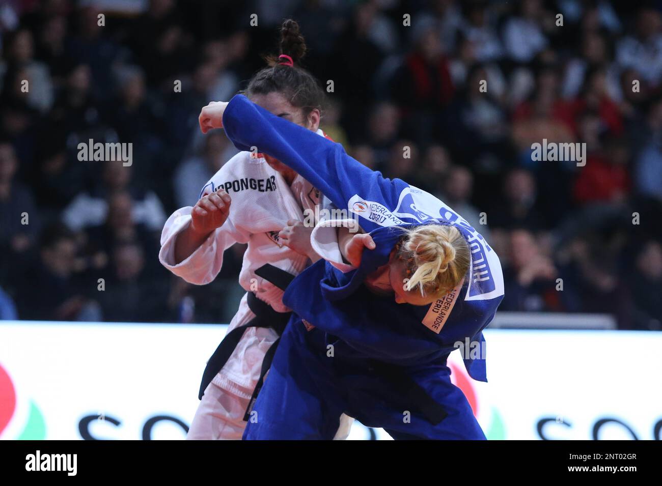 MATIC BARBARA of KAZAKHSTAN and JAGER HILDE of NETHERLANDS during the ...