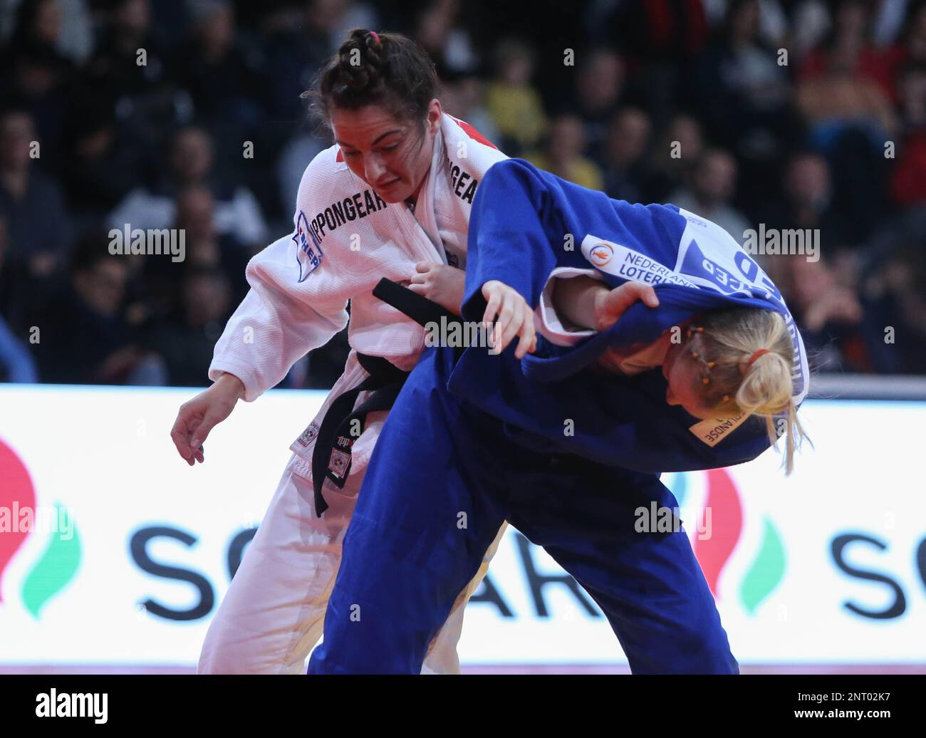 MATIC BARBARA of KAZAKHSTAN and JAGER HILDE of NETHERLANDS during the ...