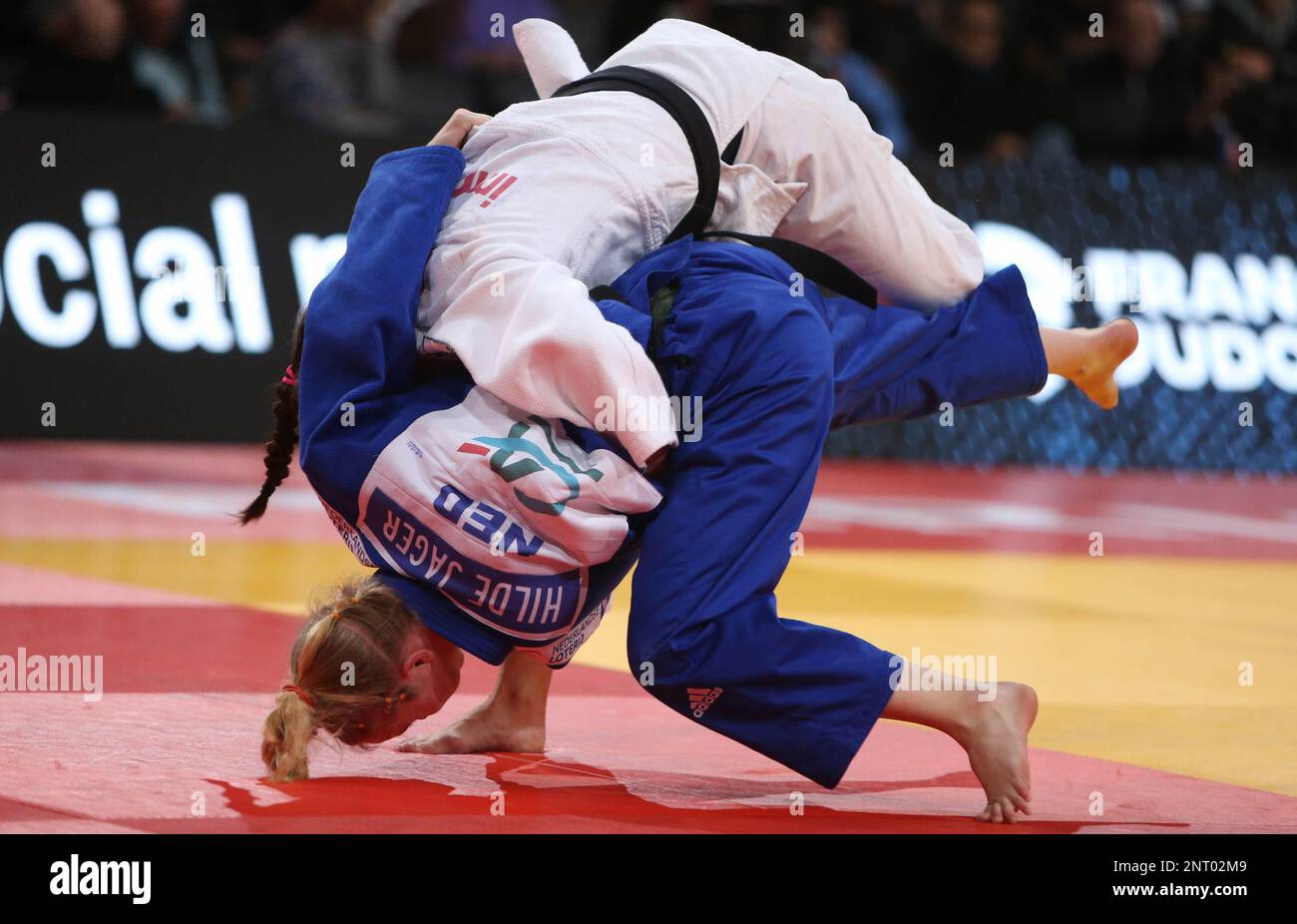 MATIC BARBARA of KAZAKHSTAN and JAGER HILDE of NETHERLANDS during the ...