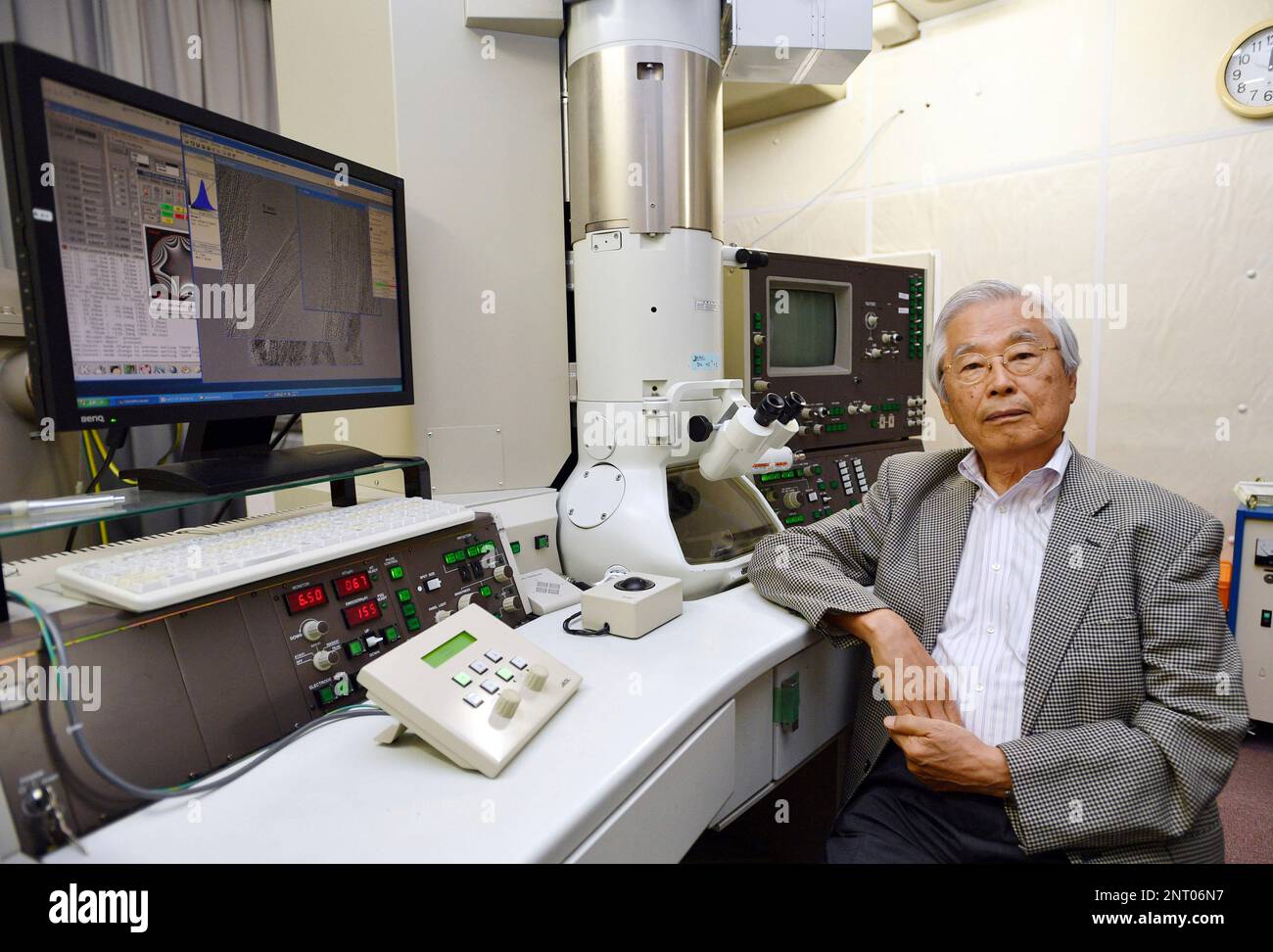 Sumio Iijima, a Japanese physicist and inventor, often cited as the ...
