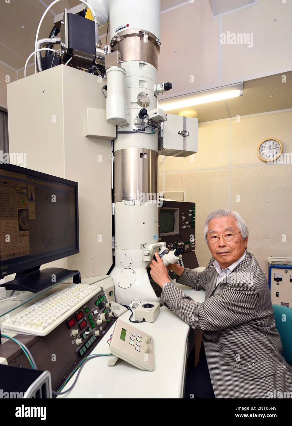 Sumio Iijima, a Japanese physicist and inventor, often cited as the ...