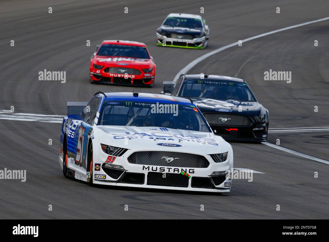 #51: B.J. McLeod, Petty Ware Racing, Ford Mustang JACOB COMPANIES ...