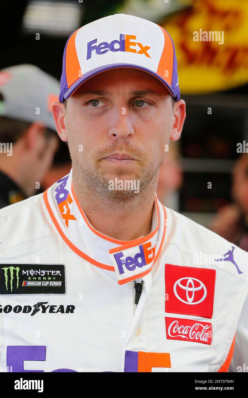 #11: Denny Hamlin, Joe Gibbs Racing, Toyota Camry FedEx Ground during ...